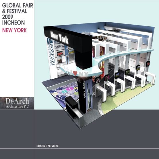 InCheon Global Festival New York Exhibition - DeArch Architecture P.C