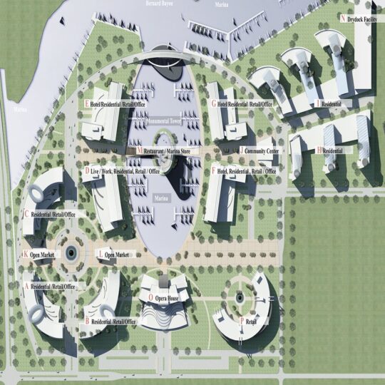 Gulf Coast Marina Development - DeArch Architecture P.C
